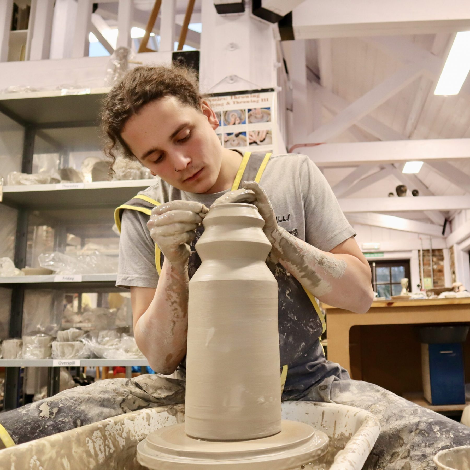 Throwing Large | The Clay Studio