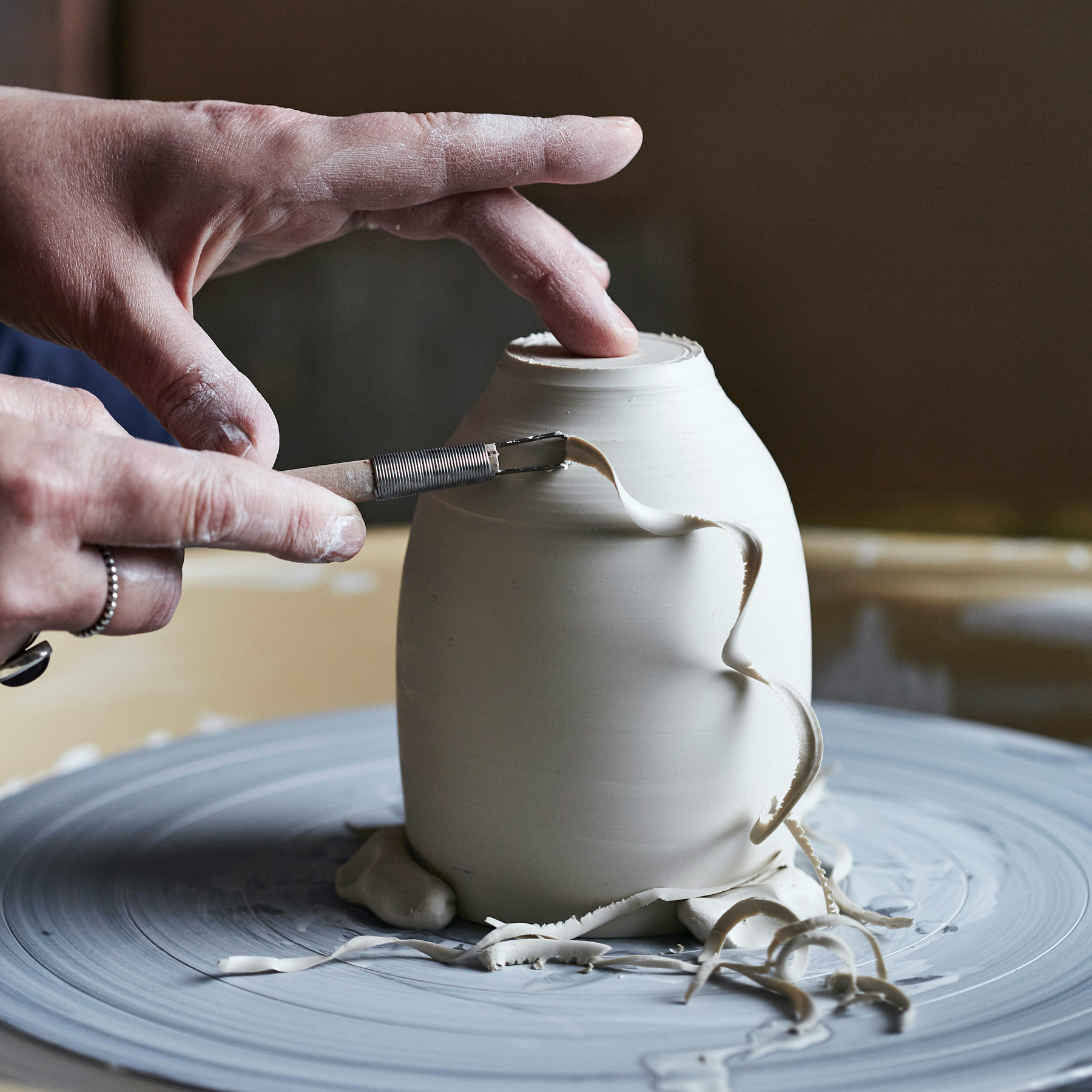 Porcelain Throwing | The Clay Studio